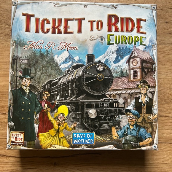 Games | Brand New Ticket To Ride Europe Addition My Kids Wont Play It ...